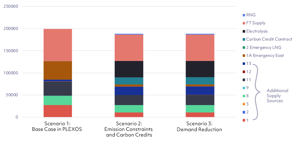 Long Term Planning with Decarbonization Targets