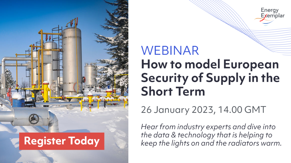 European Short Term Security of Gas Supply | Webinar Registration